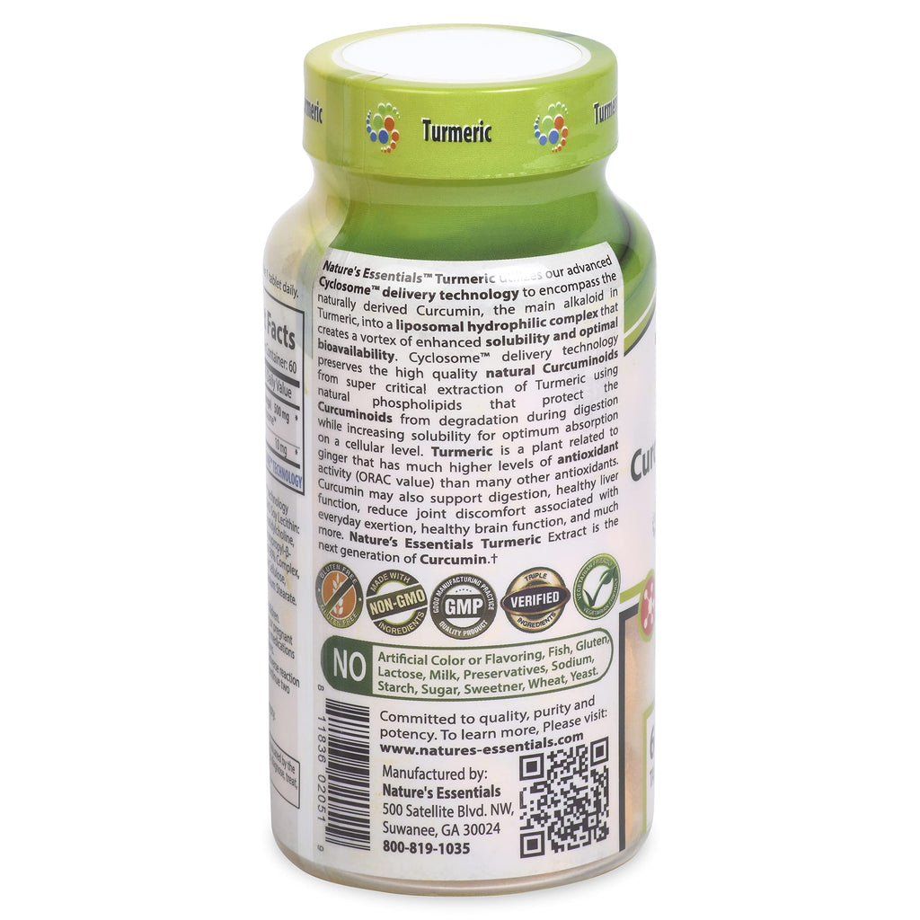 Turmeric capsules with cyclodextrin formula