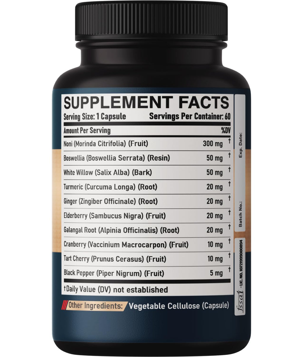 turmeric capsules with elderberry extract