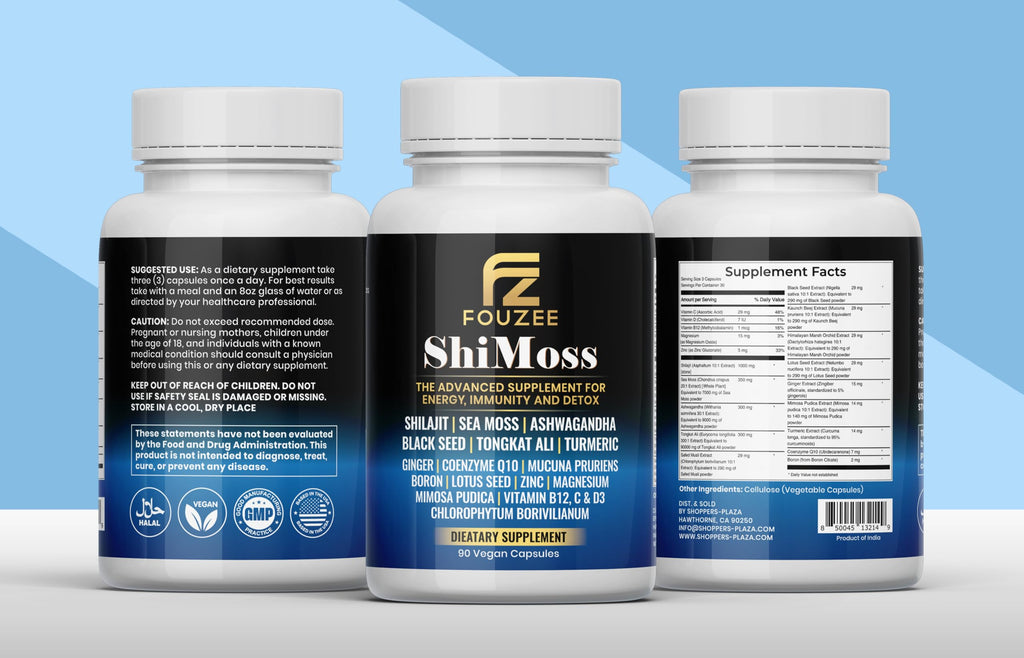 turmeric capsules with sea moss extract