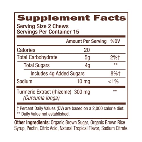 turmeric chews for overall wellness