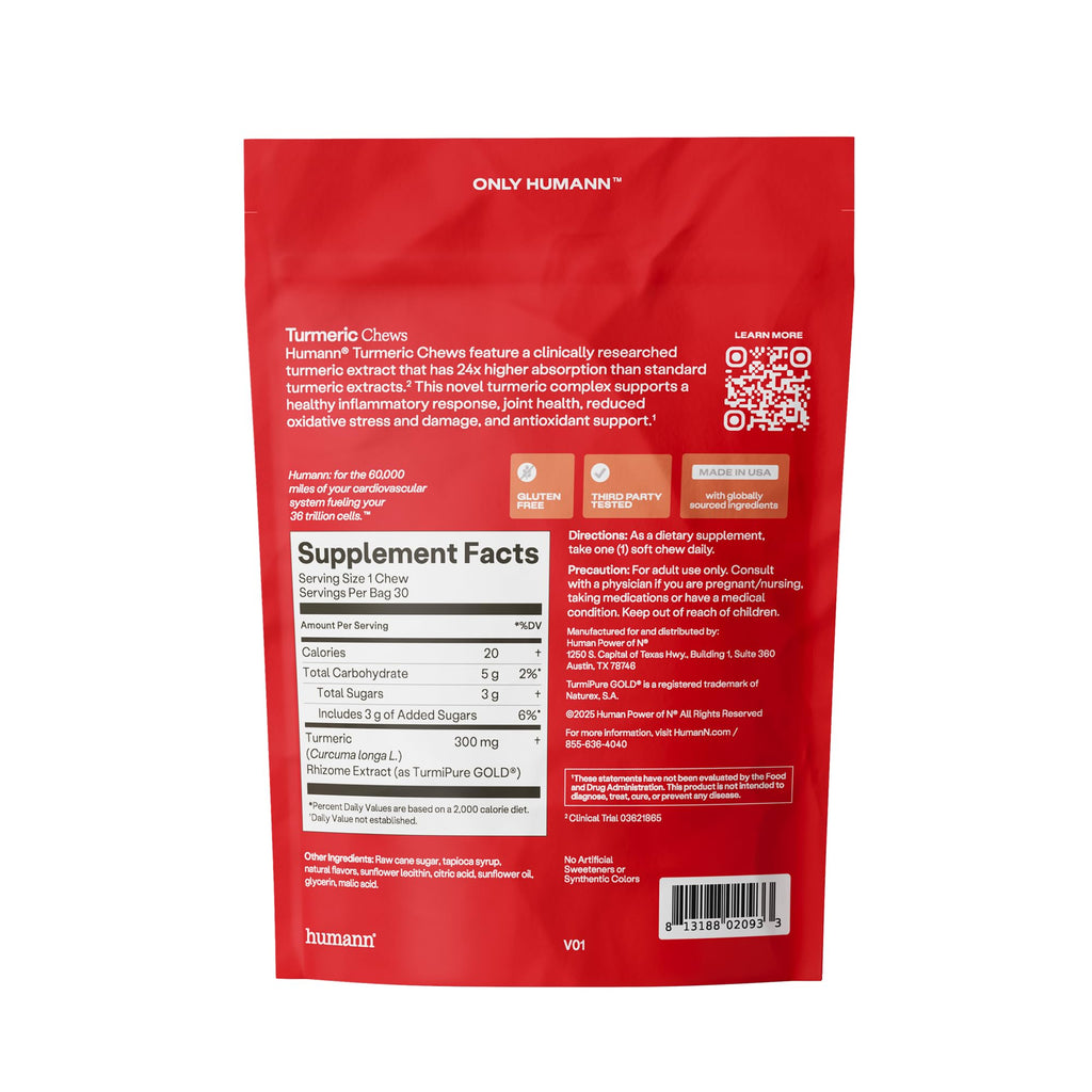 turmeric chews with citrus flavour