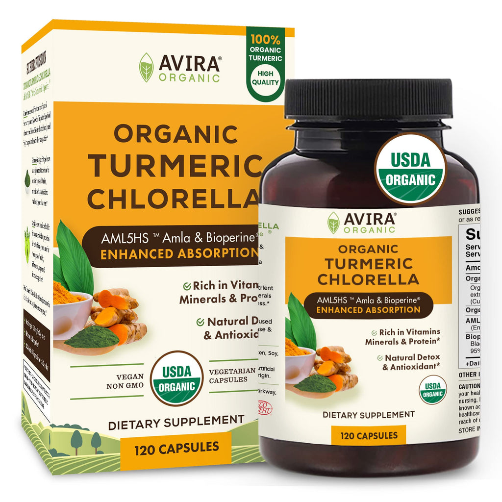 turmeric chlorella super fusion benefits