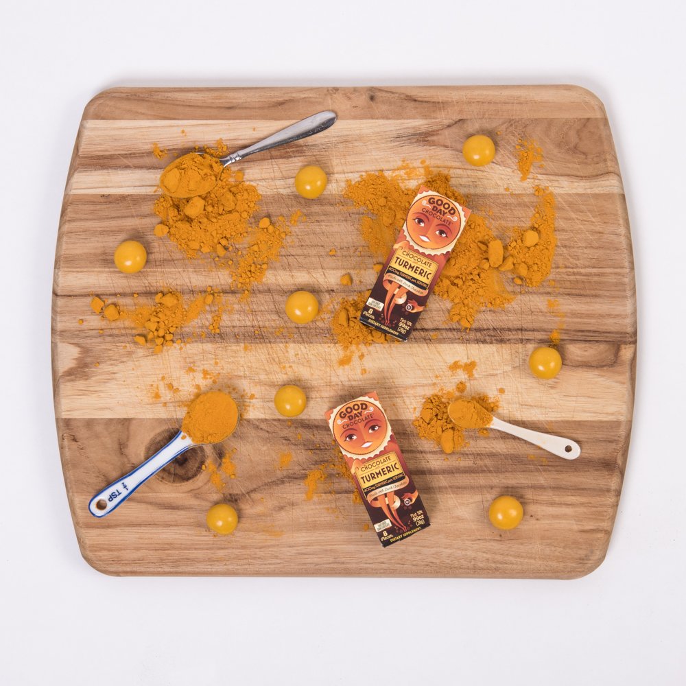 Turmeric chocolate for enhanced absorption