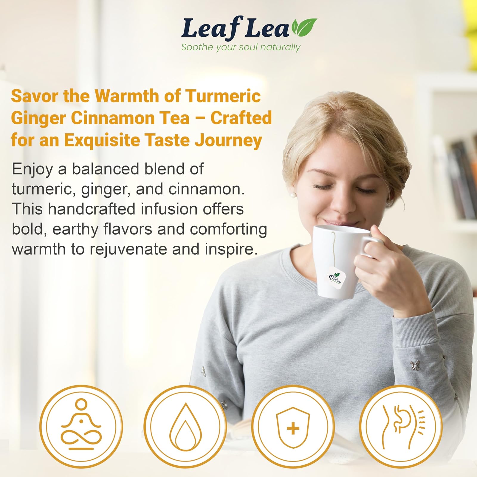 turmeric cinnamon tea for wellness