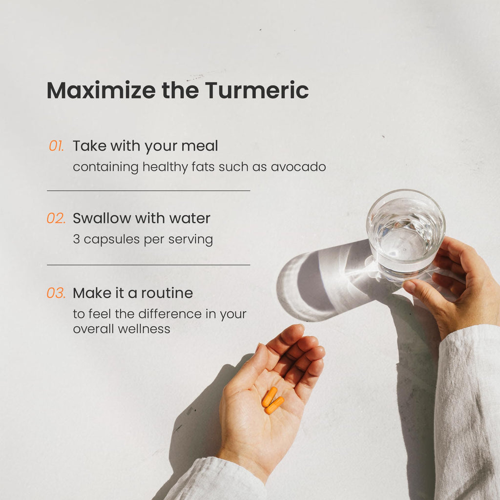 turmeric complex for active lifestyles