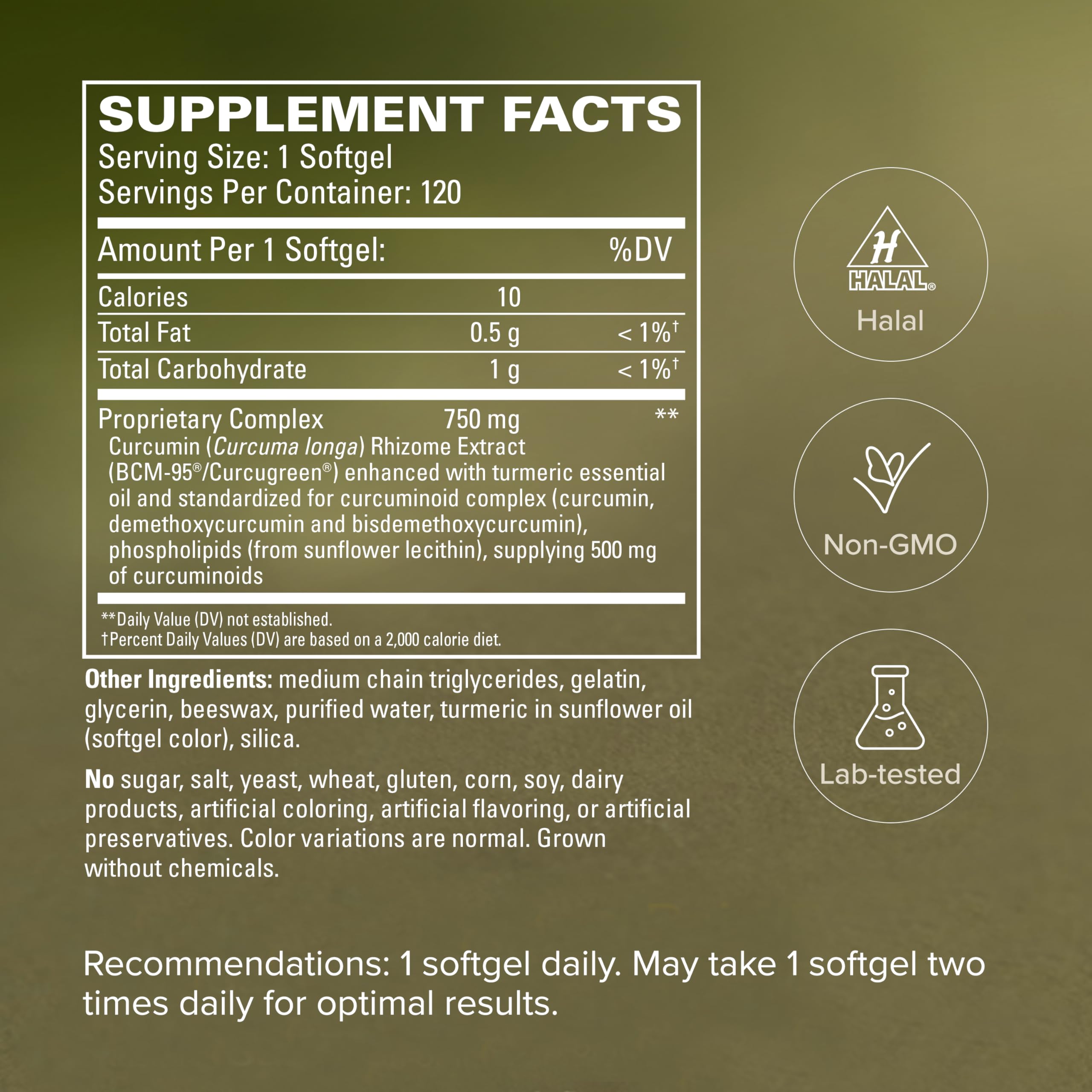 turmeric complex for vitality