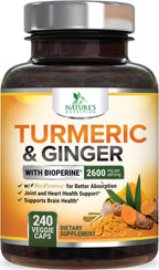 Turmeric Curcumin 2600 mg capsules