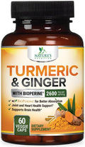 Turmeric Curcumin 2600 mg capsules