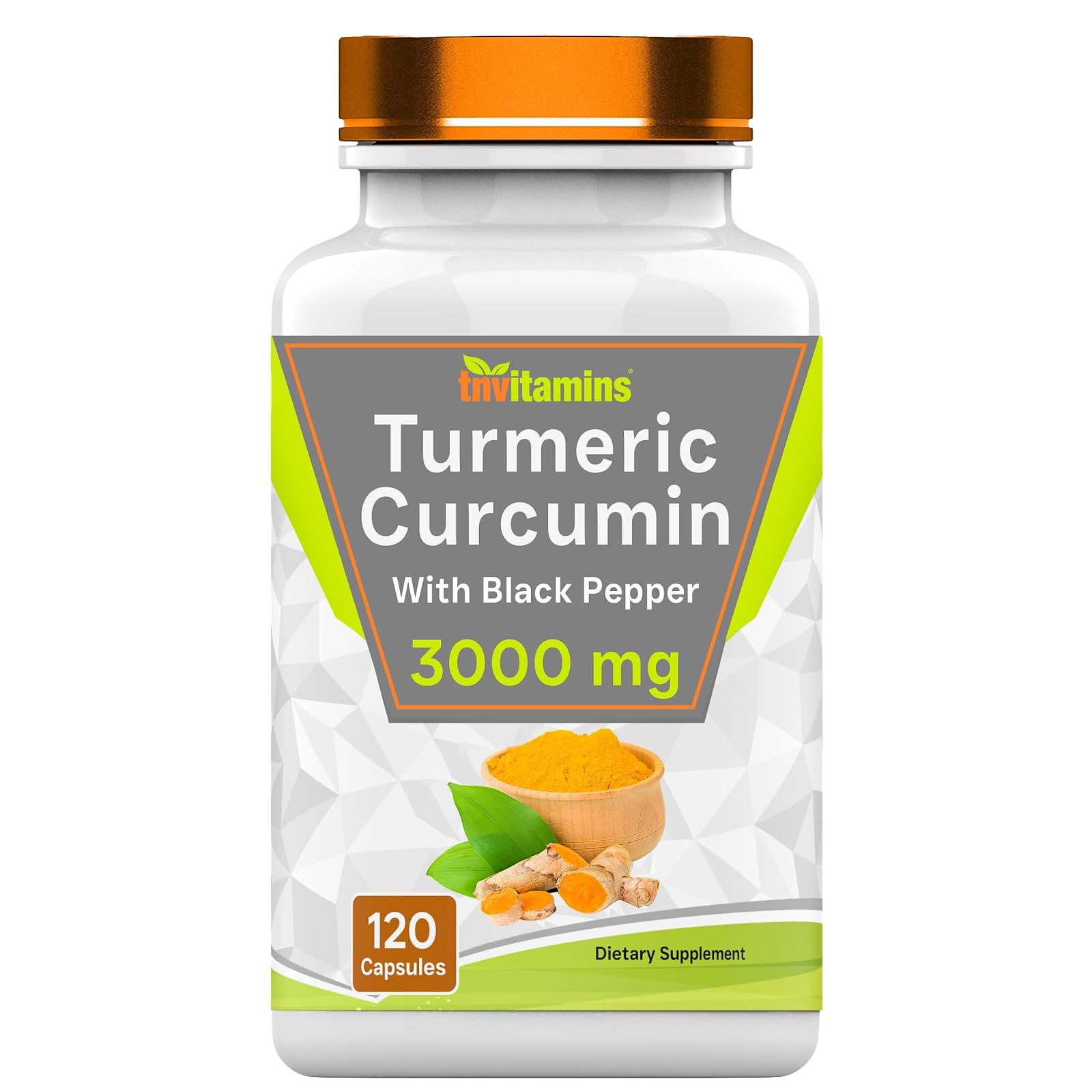 turmeric curcumin 3000 mg capsules
