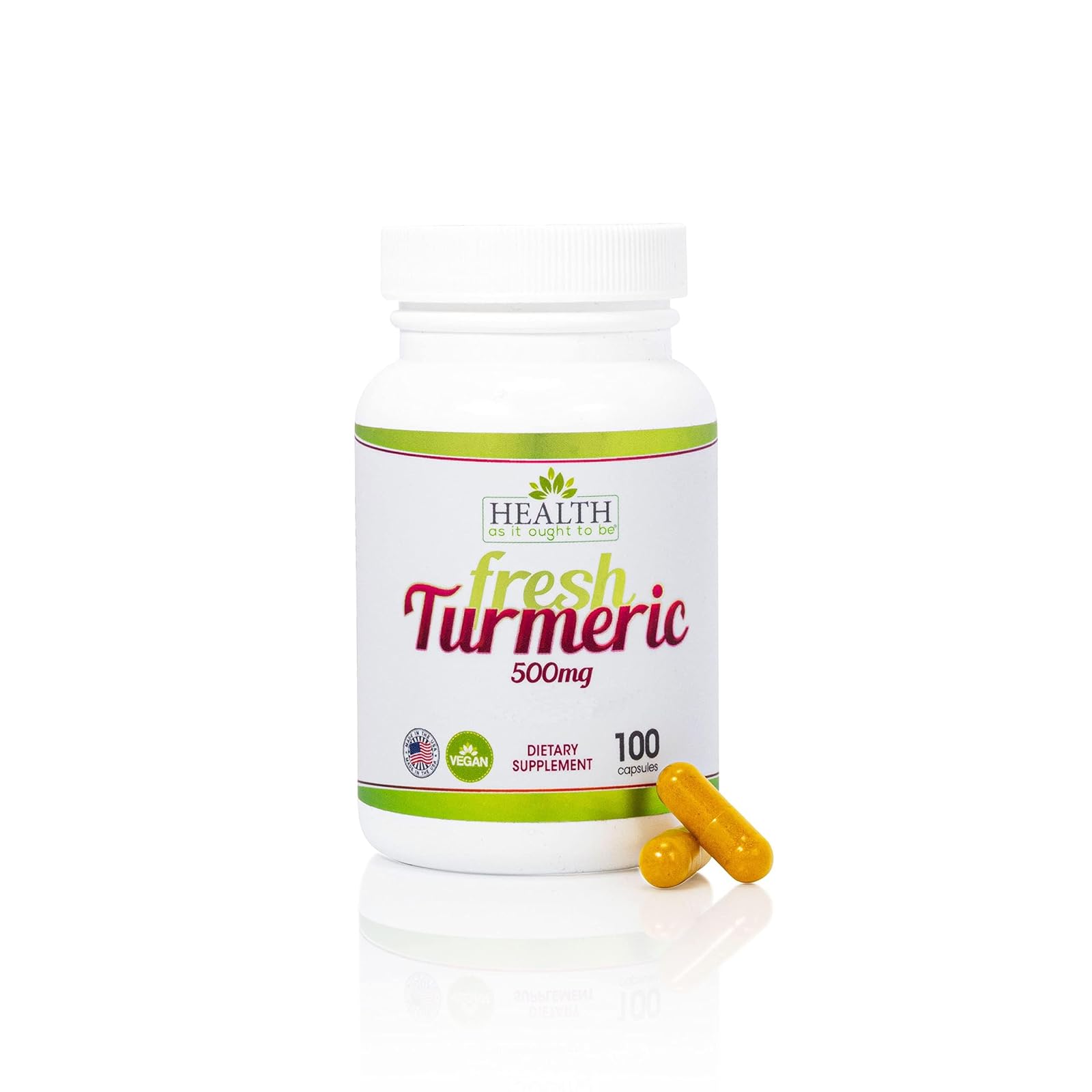 Turmeric Curcumin 500 mg capsules