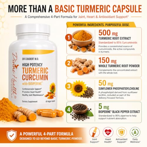 turmeric curcumin 500mg dosage