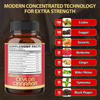 Turmeric curcumin blend with berberine