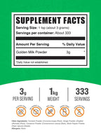 Turmeric curcumin blend with ginger