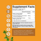turmeric curcumin capsules for daily health