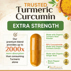 turmeric curcumin capsules for daily health
