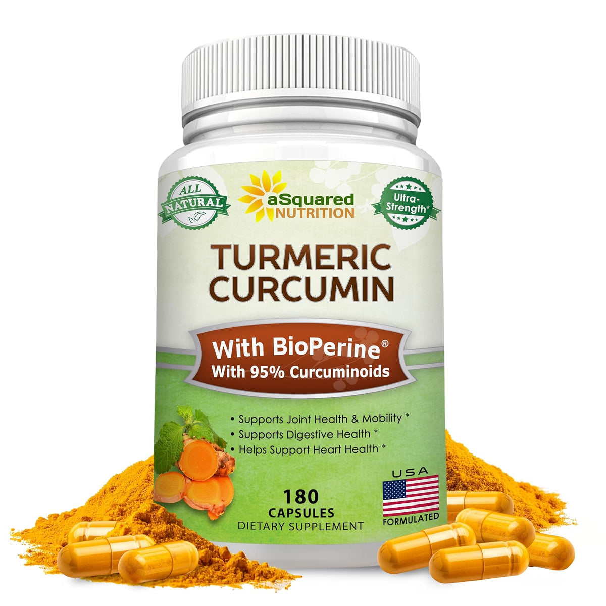 turmeric curcumin capsules for wellness