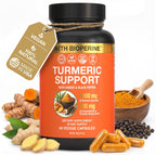 Turmeric Curcumin capsules for wellness