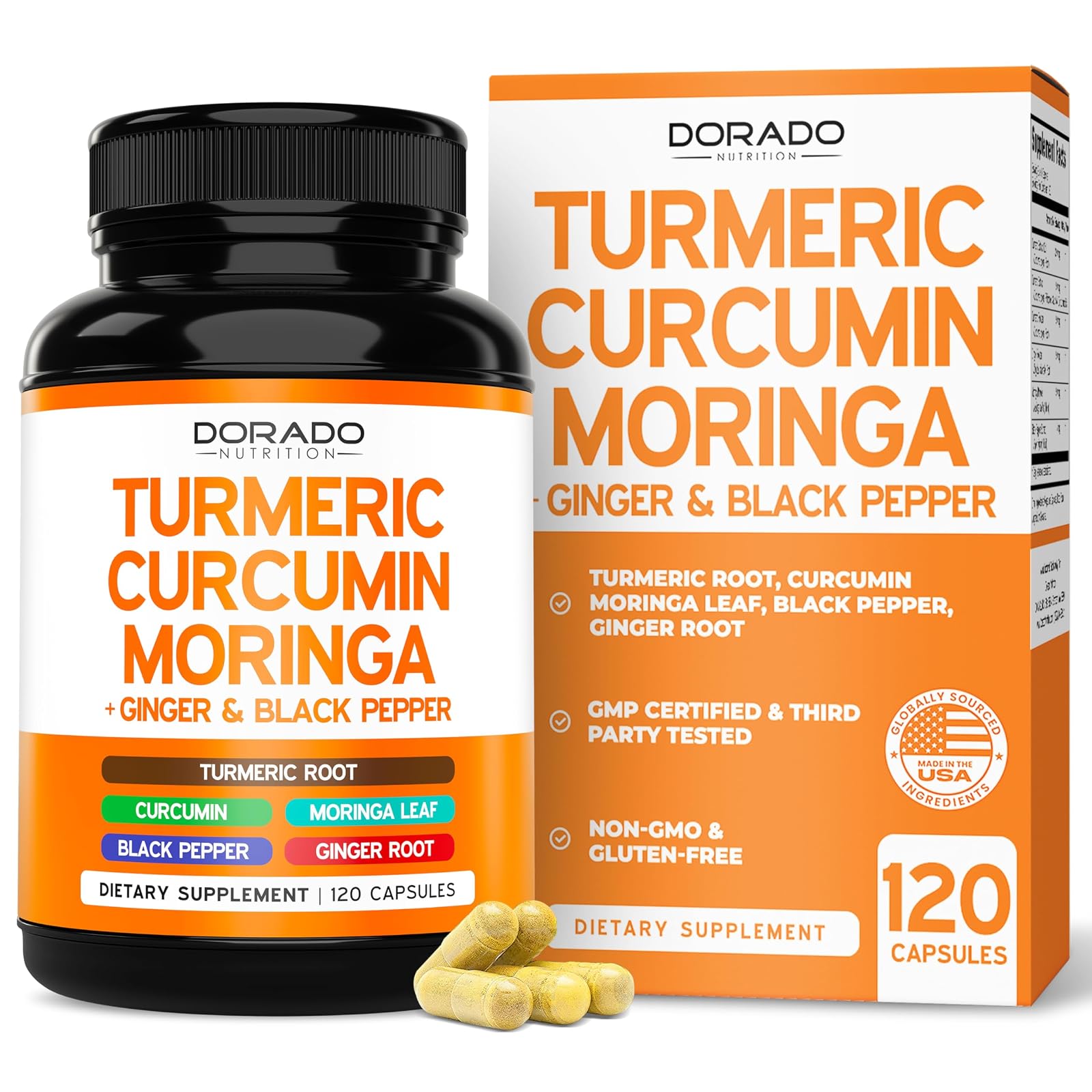 turmeric curcumin capsules for wellness