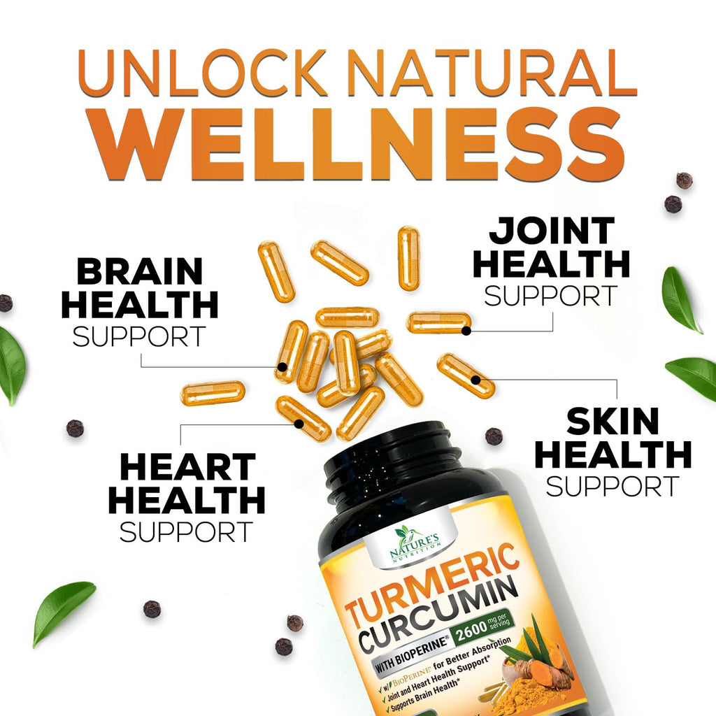 turmeric curcumin capsules for wellness