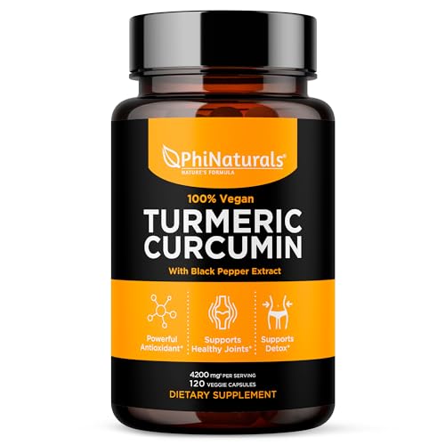 turmeric curcumin capsules with black pepper
