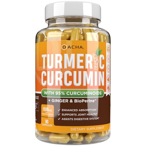 turmeric curcumin capsules with ginger