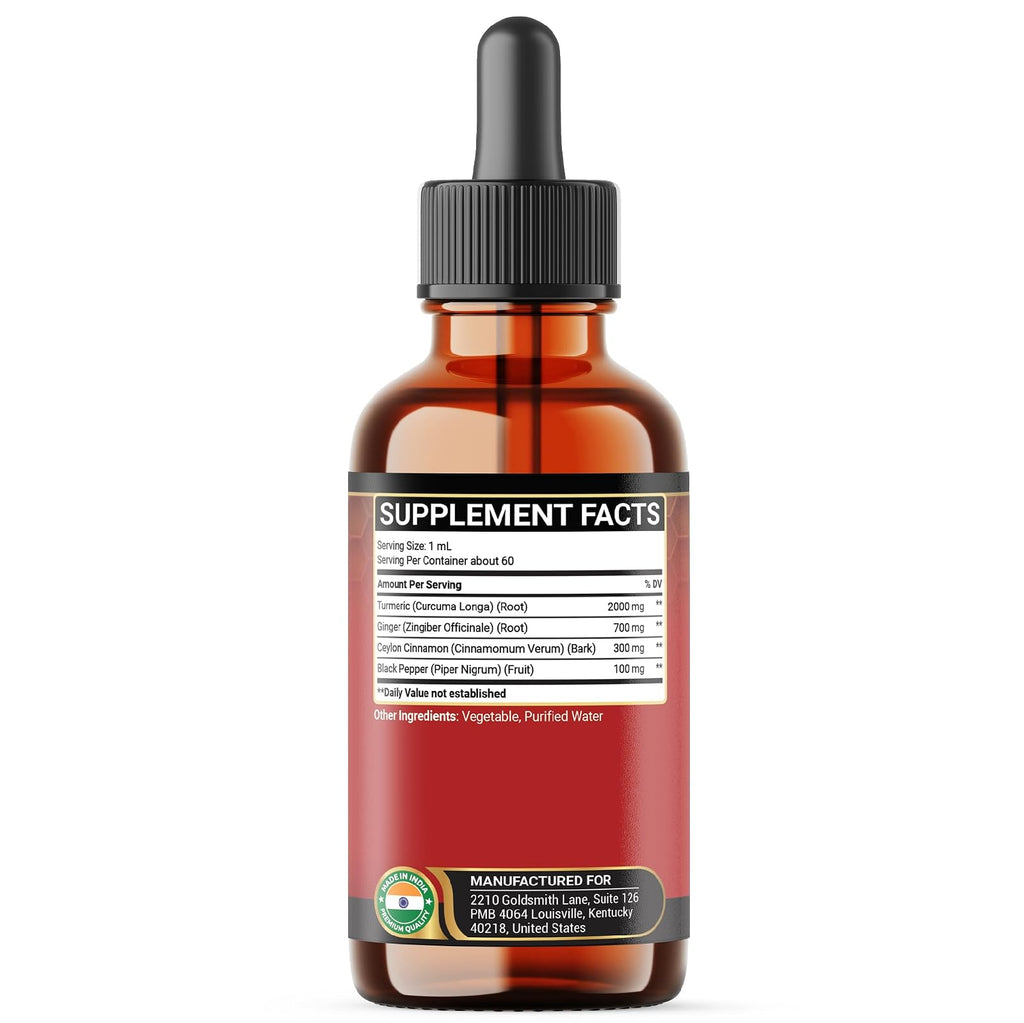turmeric curcumin drops for immunity