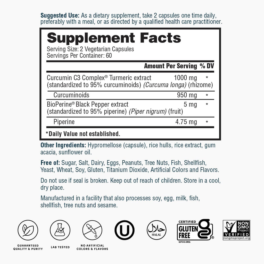 turmeric curcumin for daily vitality