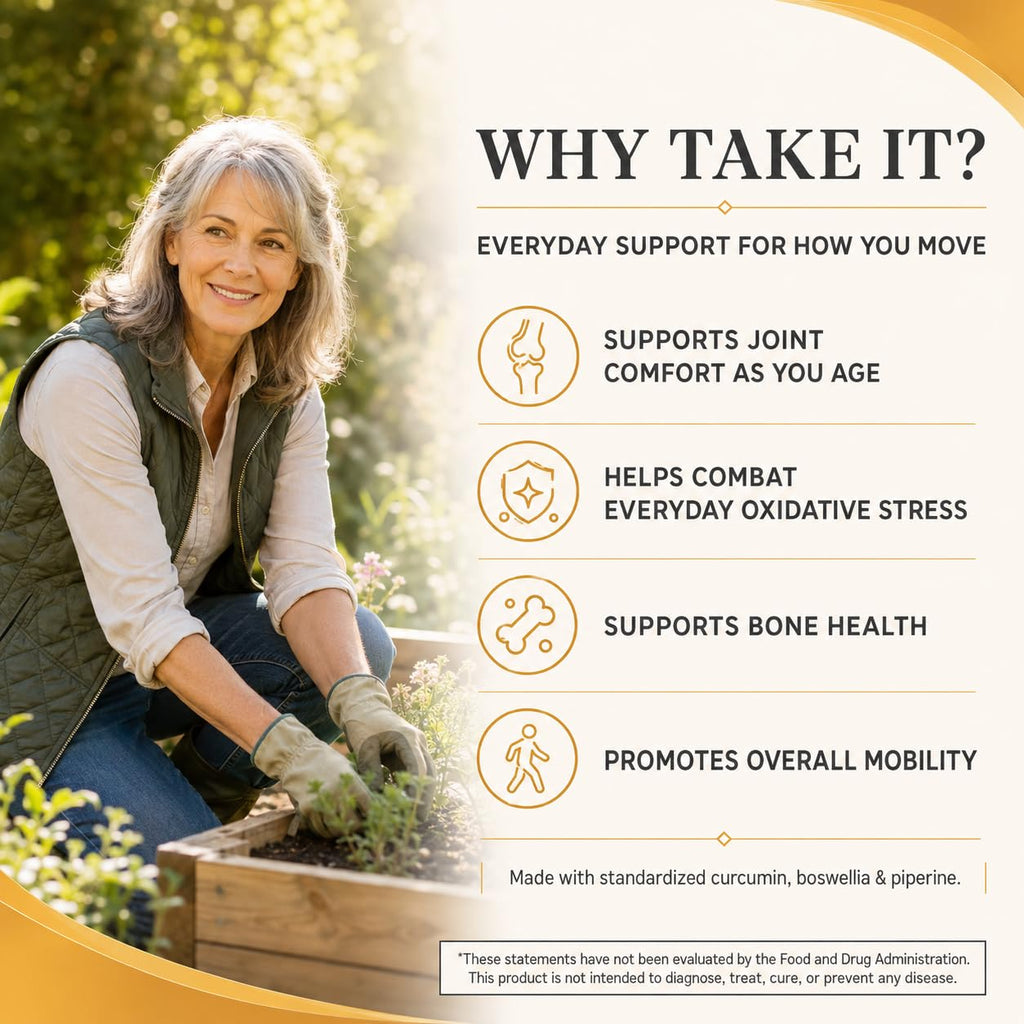 Turmeric curcumin for immune support