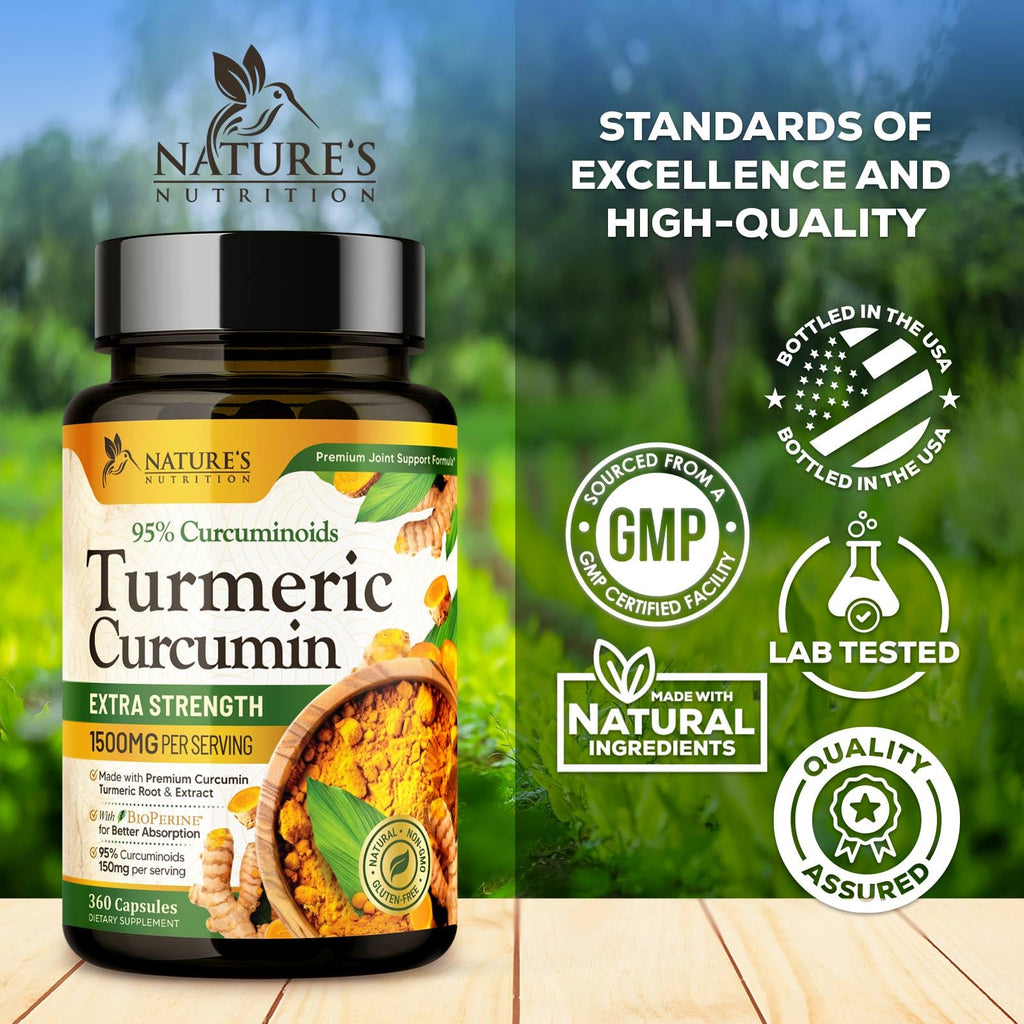Turmeric curcumin for joint health