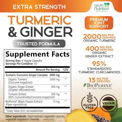 turmeric curcumin for joint health