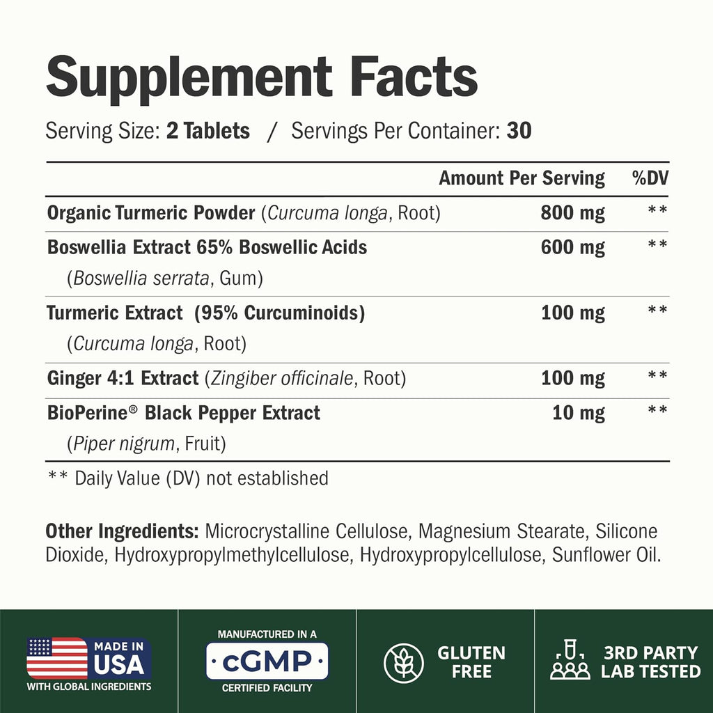 turmeric curcumin for joint health