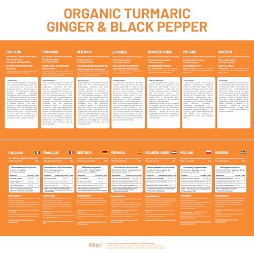 Turmeric curcumin for joint support