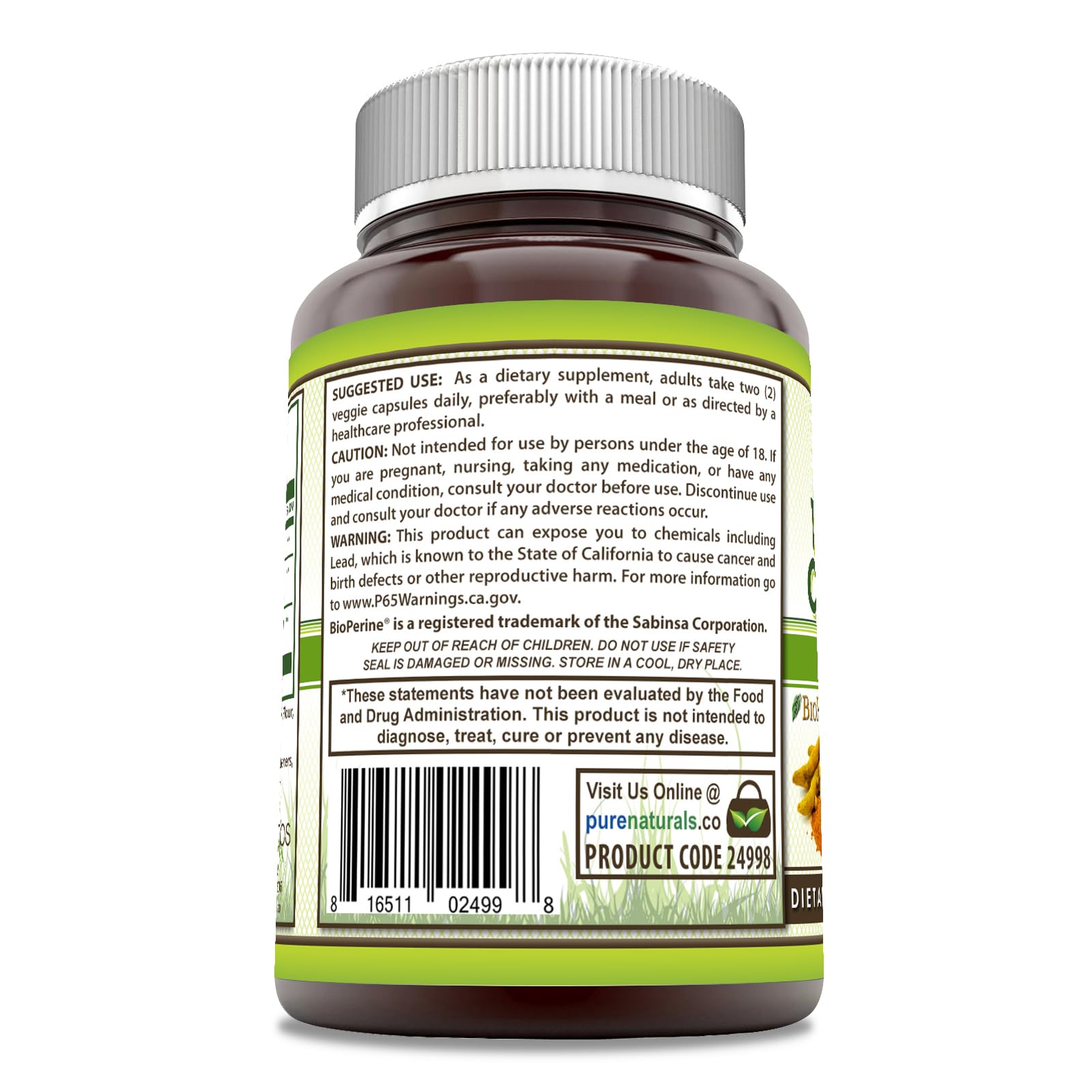 Turmeric curcumin for joint support