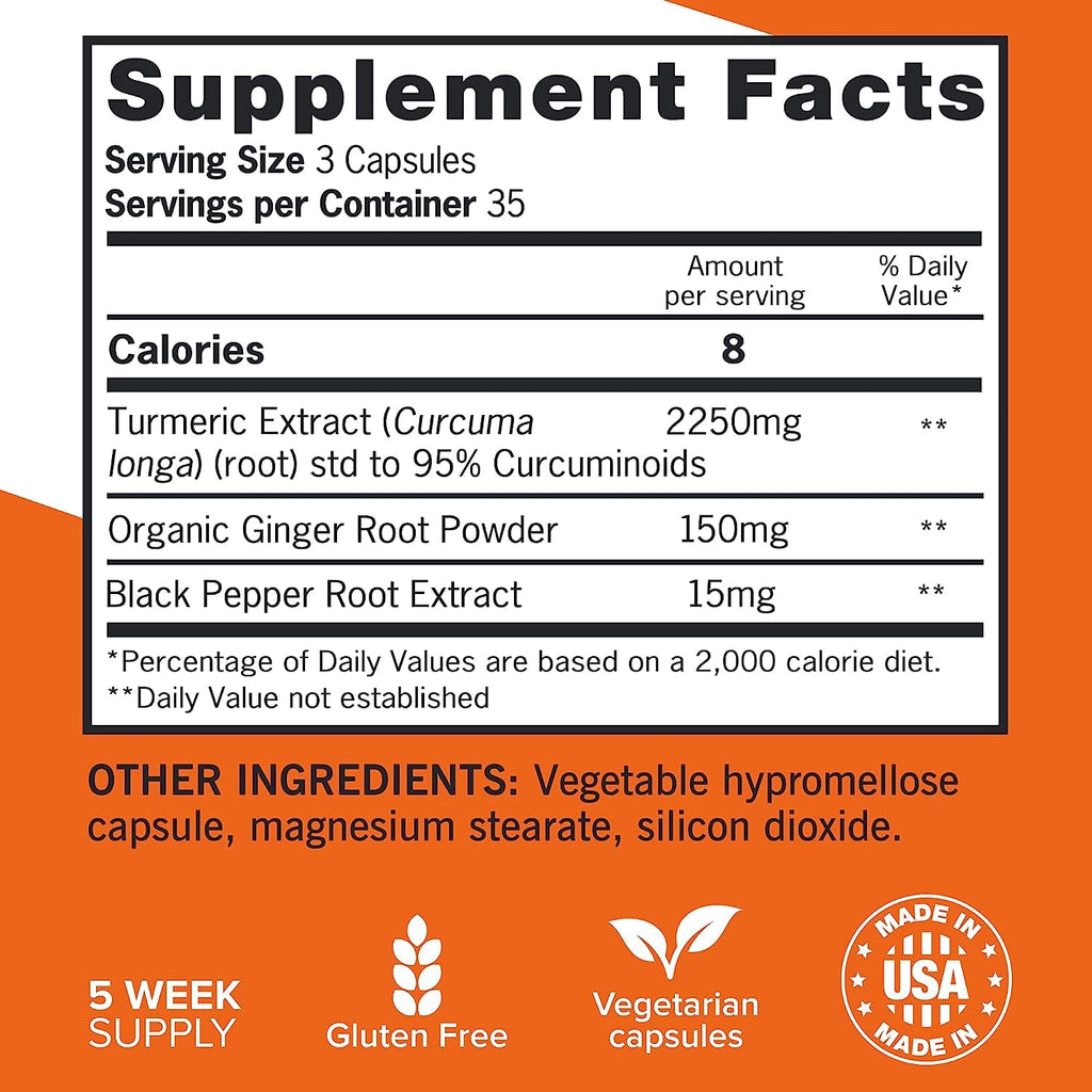 turmeric curcumin for joint support