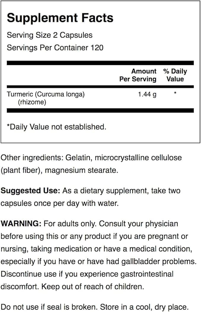turmeric curcumin for joint support