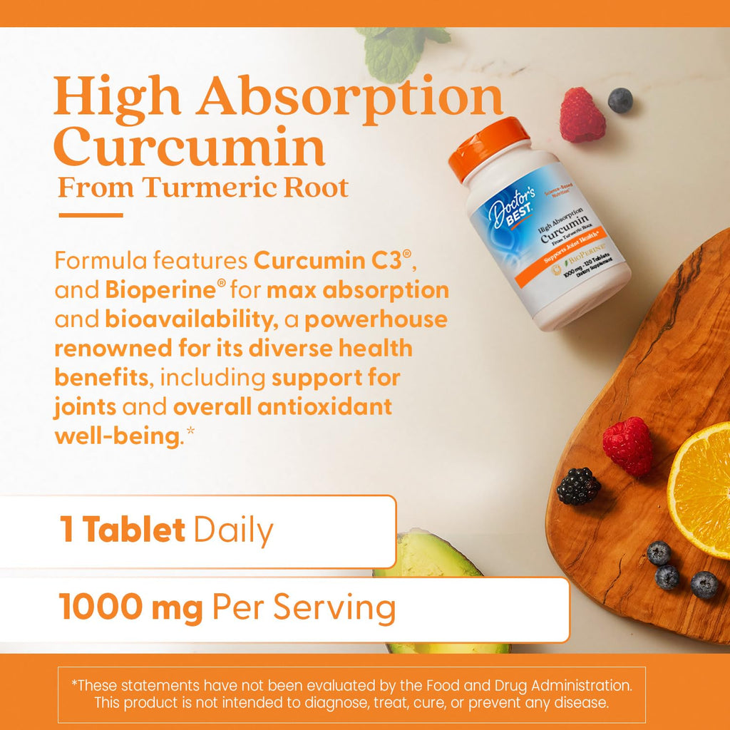 turmeric curcumin for joint support