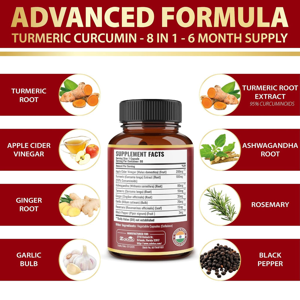 turmeric curcumin for joint support