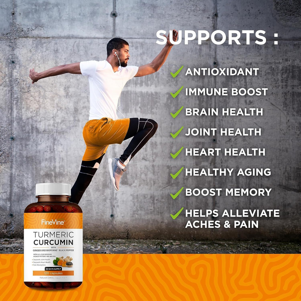 turmeric curcumin for joint support