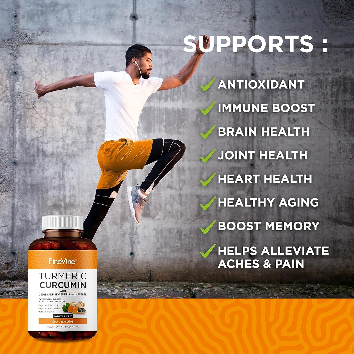 turmeric curcumin for joint support