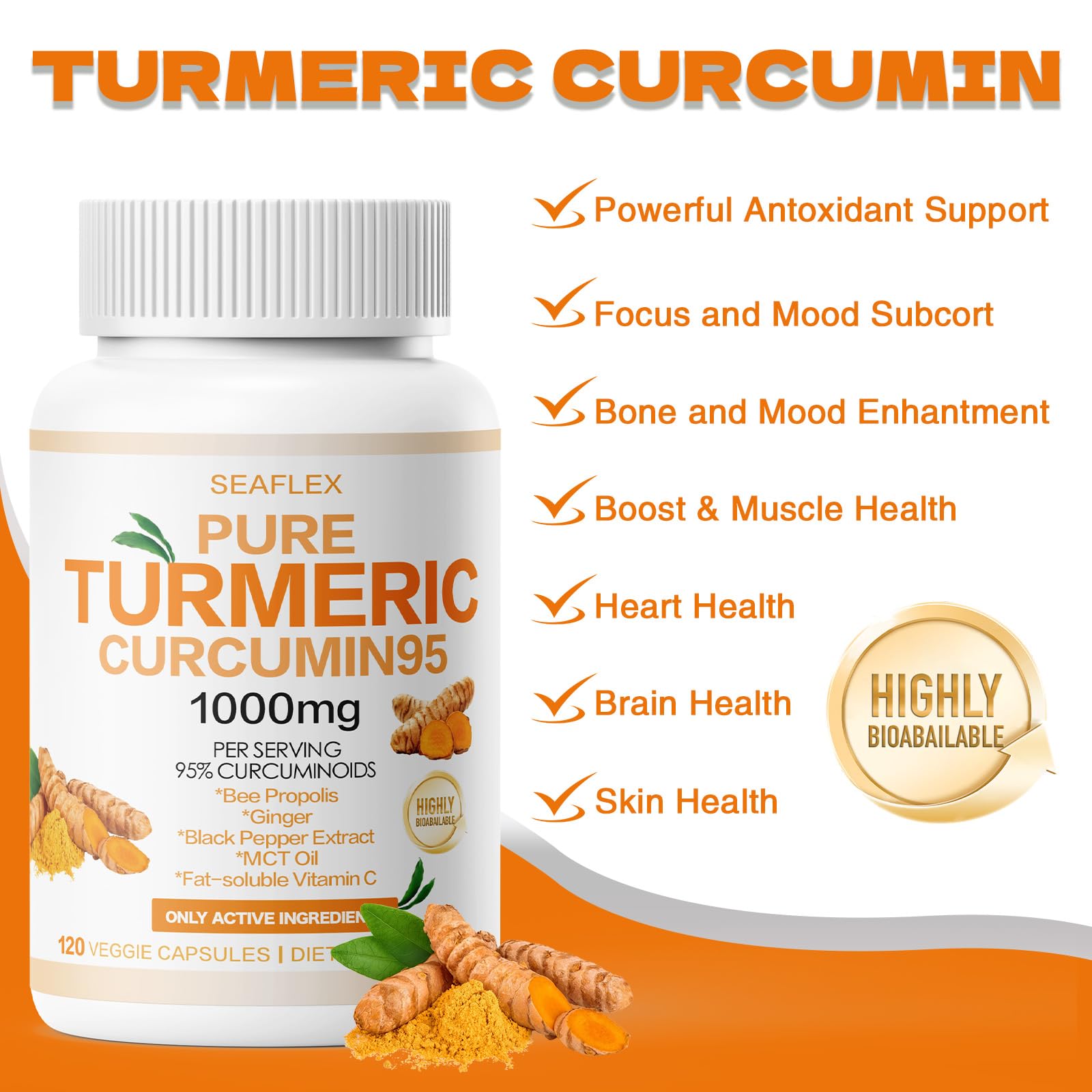 Turmeric Curcumin for joint support