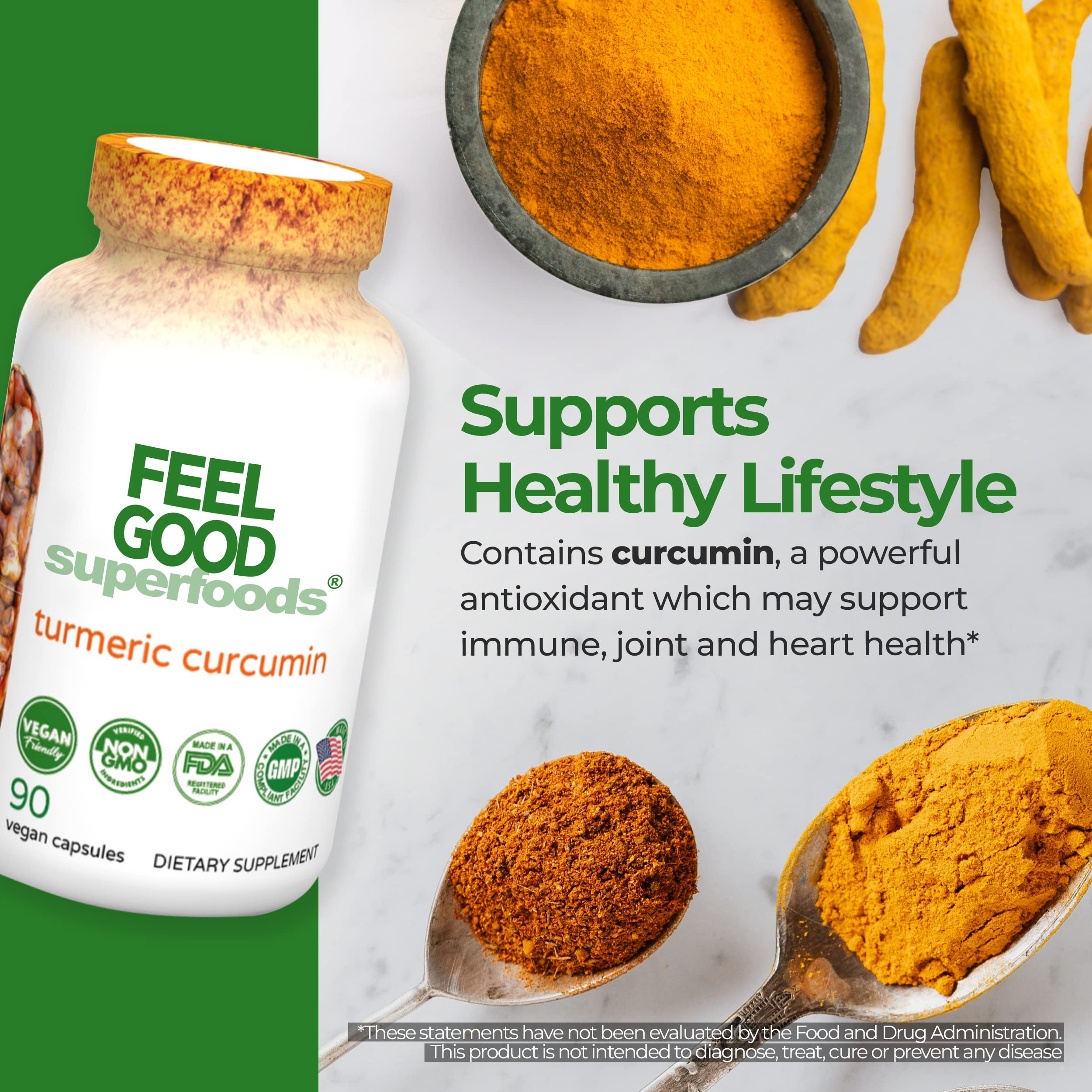 Turmeric curcumin for joint support