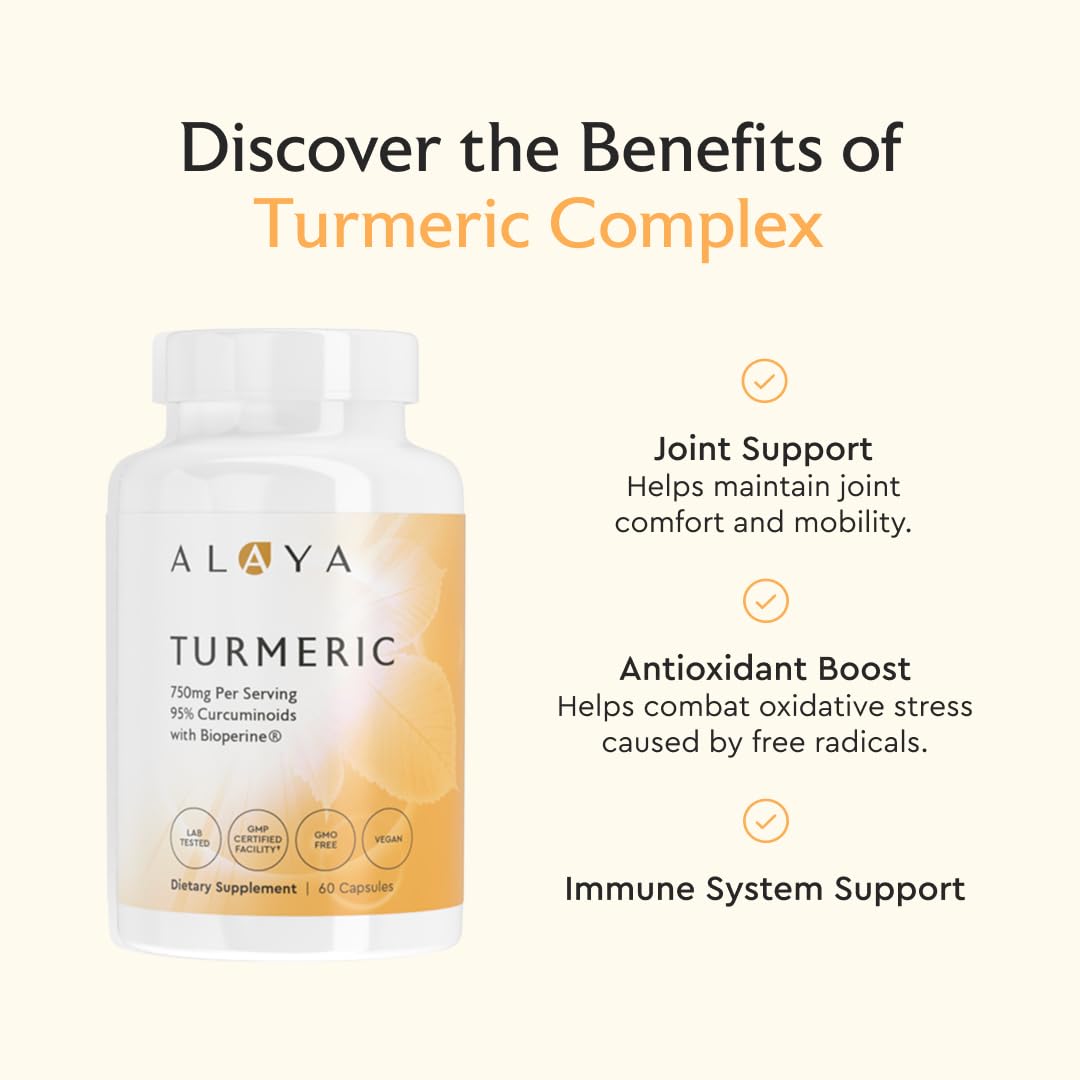 turmeric curcumin for joint support