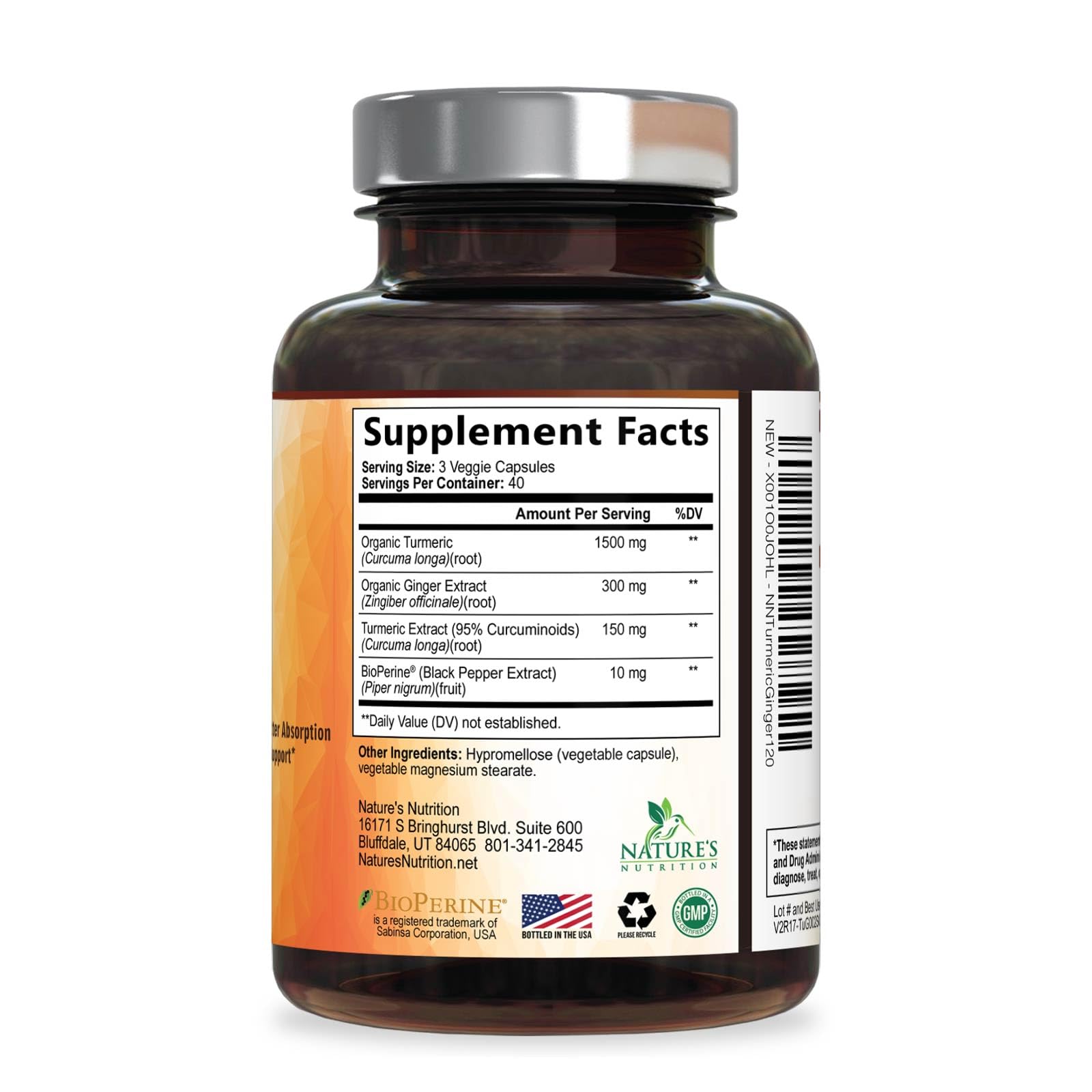 Turmeric curcumin for overall health