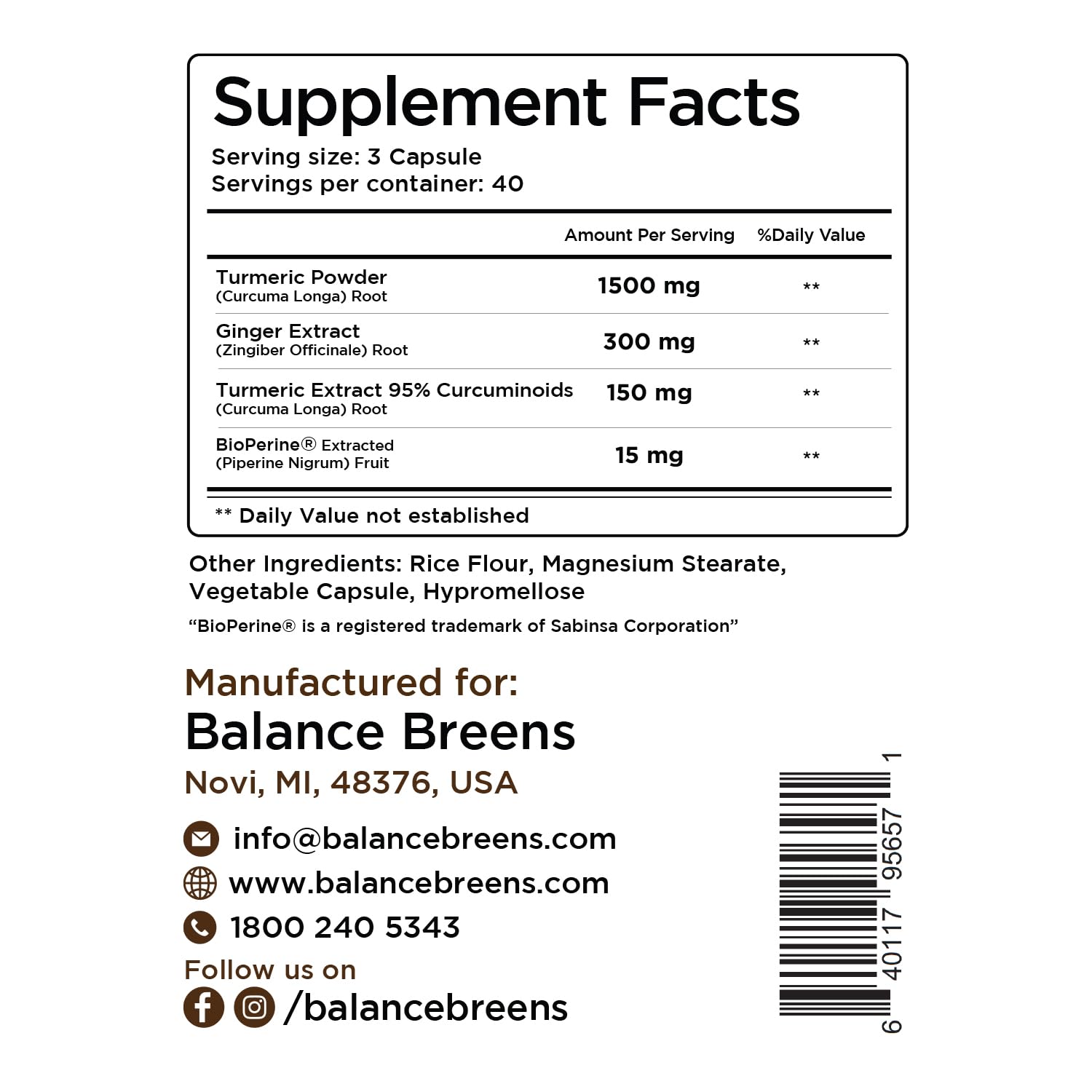 turmeric curcumin for overall wellness