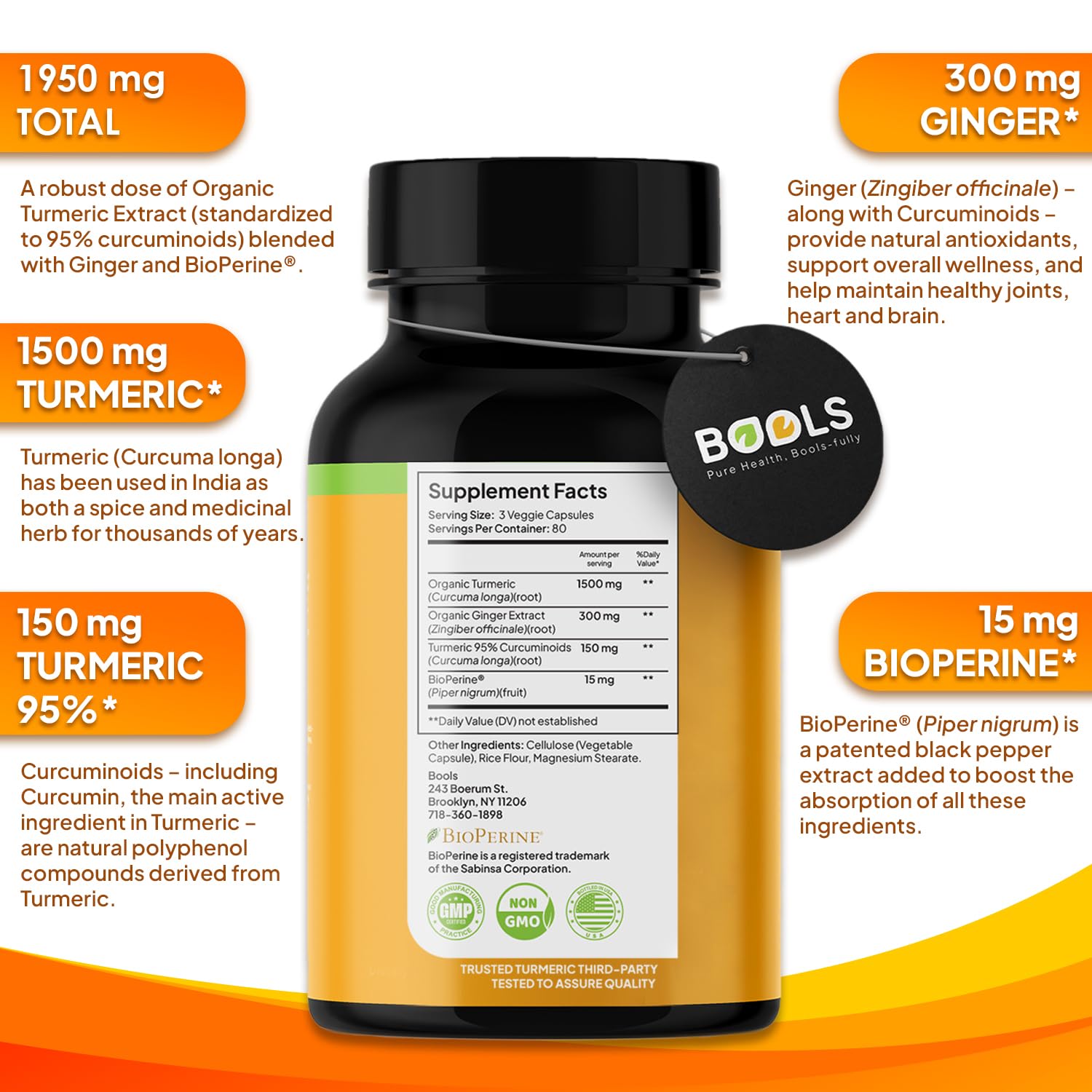 turmeric curcumin for overall wellness