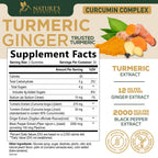 Turmeric curcumin gummies for inflammation