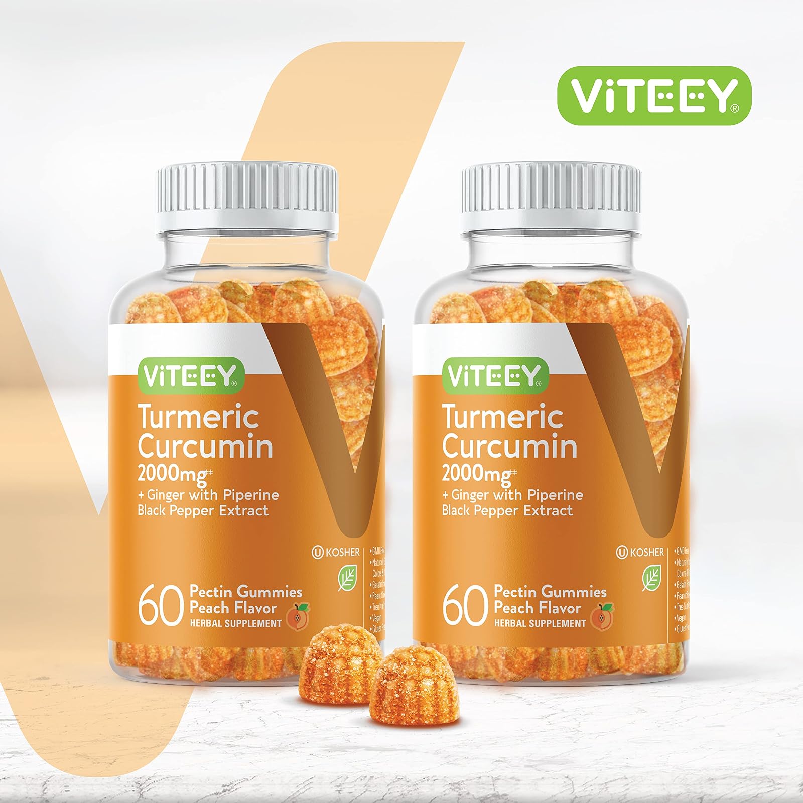 Turmeric curcumin gummies for inflammation