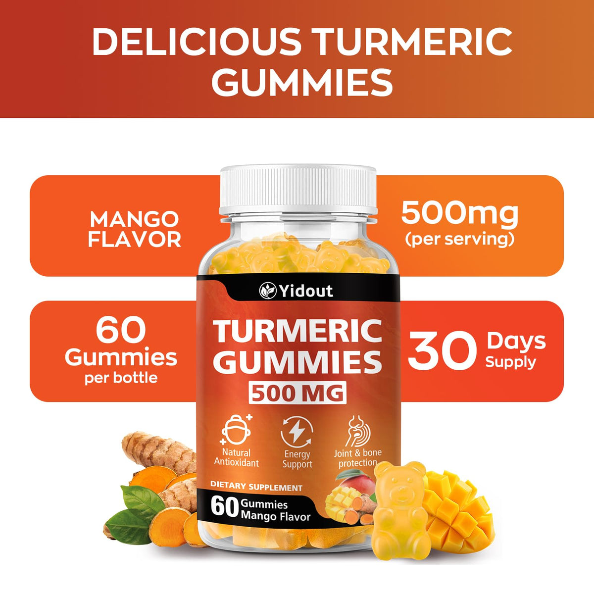 turmeric curcumin gummies for joint health