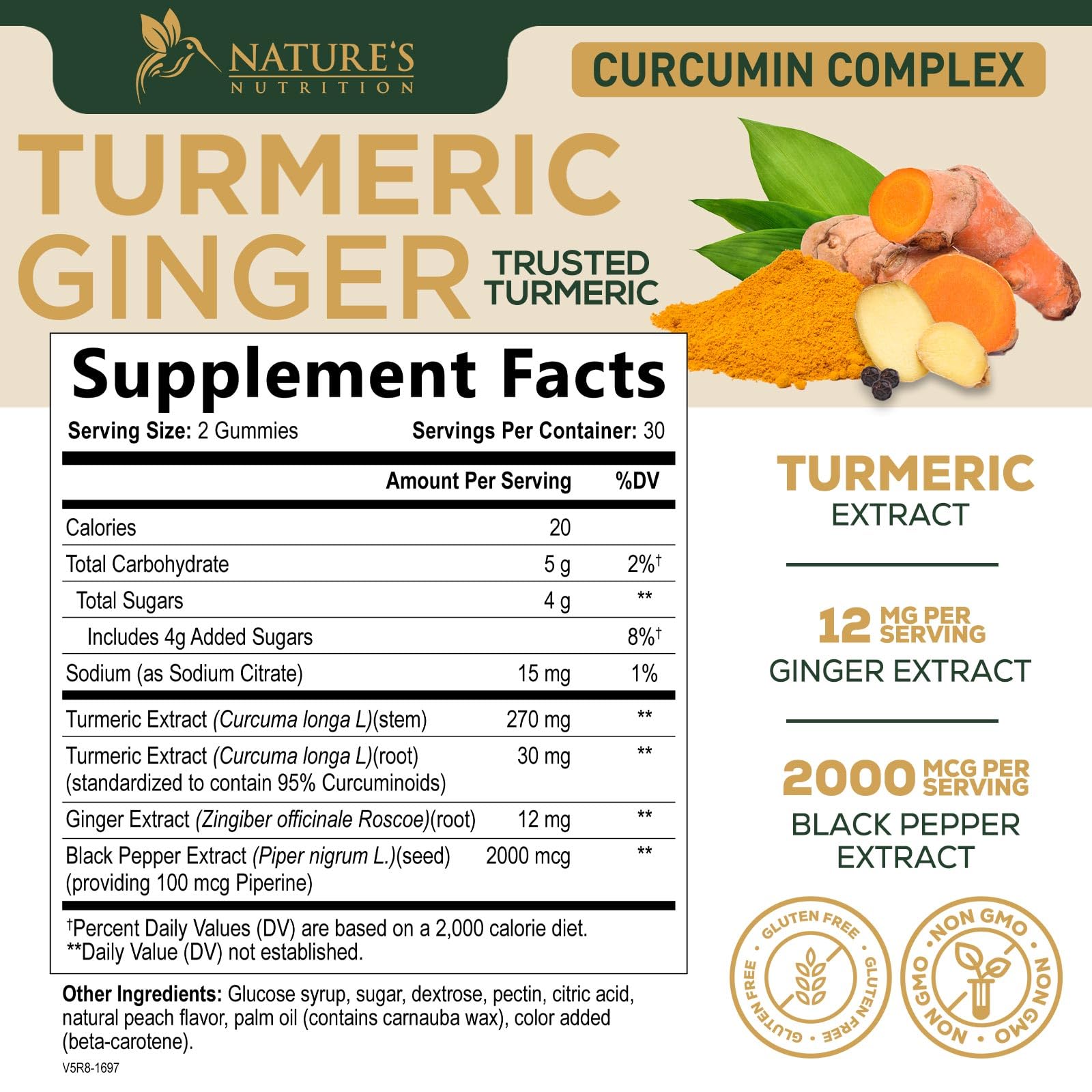 turmeric curcumin gummies for optimal absorption