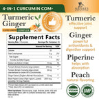 Turmeric curcumin gummies with 95% curcuminoids